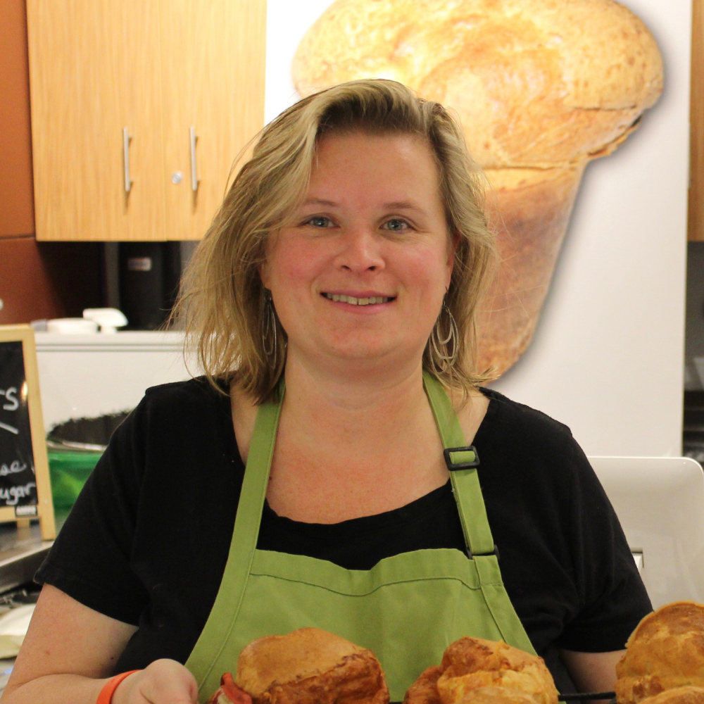 the popover lady - Boston Public Market